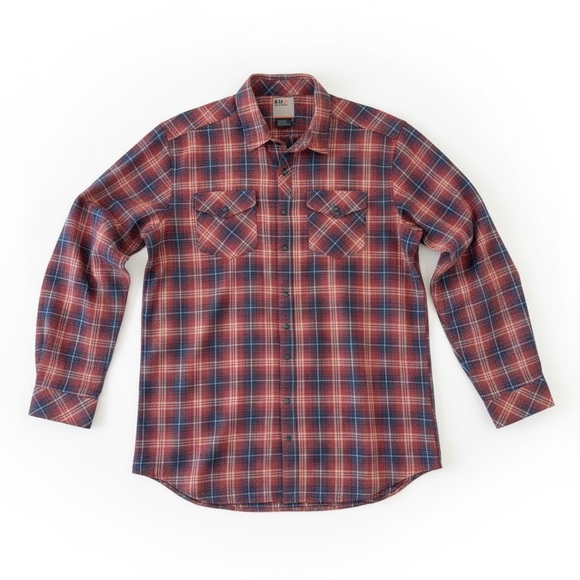 5.11 Tactical | Shirts | 51 Tactical Gunner Plaid Shirt Red Blue Mens ...